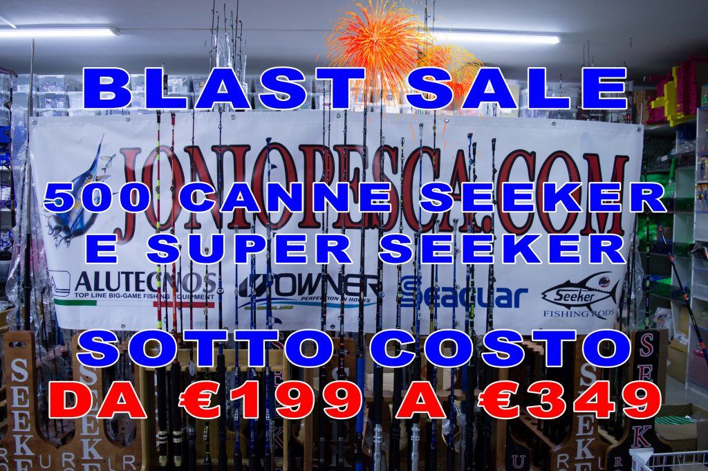 SEEKER BLAST SALE - Jonio Pesca di Davide Chiera